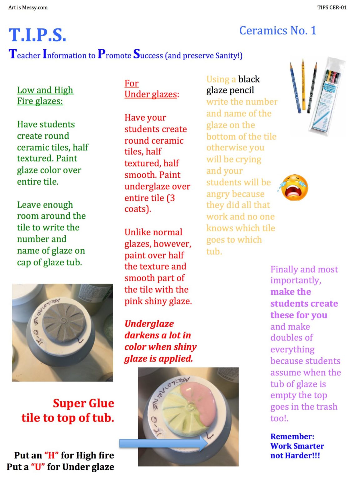 Tips For Ceramics Teachers 1 Art Lesson Plans tips-for-ceramics-teachers-1-art-lesson-plans
